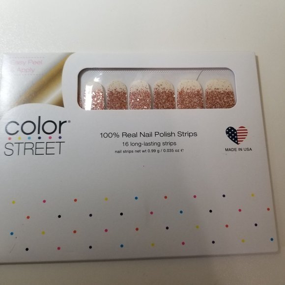 Color Street | Makeup | Color Street Nail Polish Strips Coming Up Rose ...